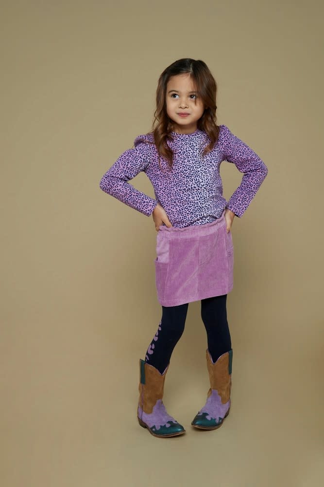 Jubel Jubel - Rok Velours Violet - Wild Soul - Stekels & Staartjes