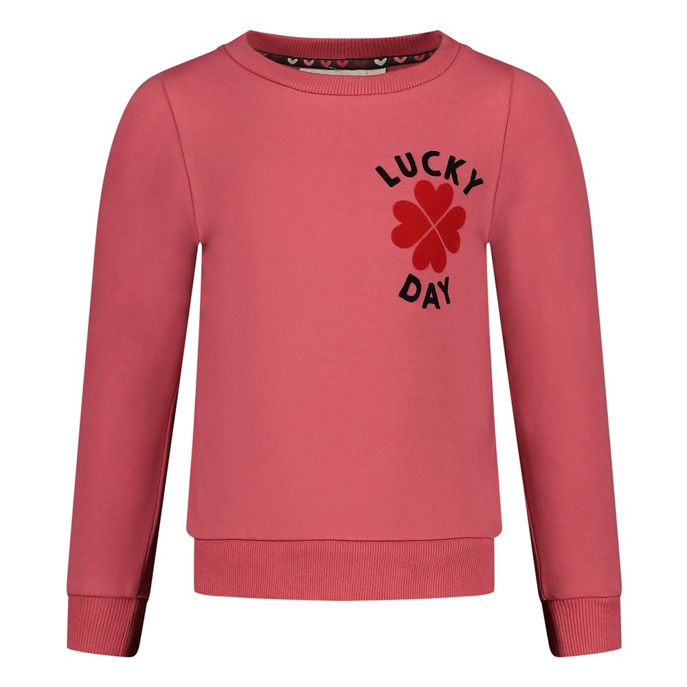 Jubel Jubel - Sweater Roze - Queen Of Hearts - Stekels & Staartjes