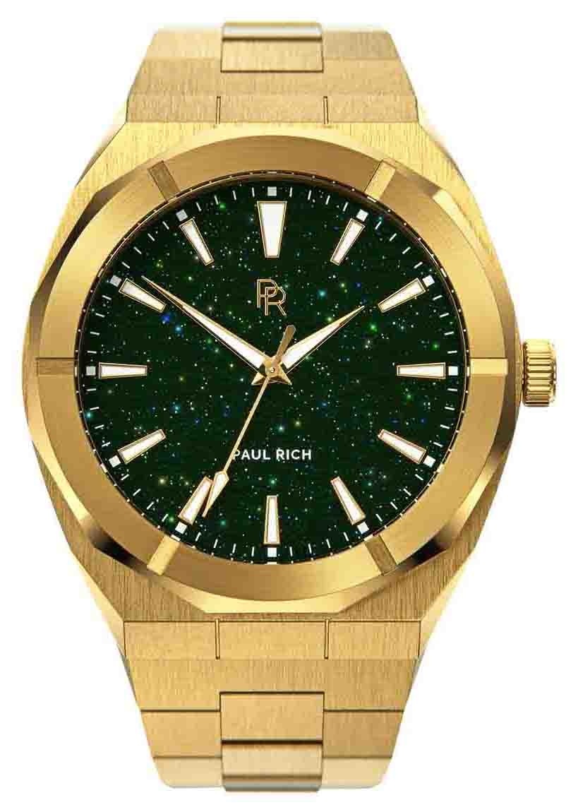 Paul Rich Star Dust Green Gold SD03 watch DEMO