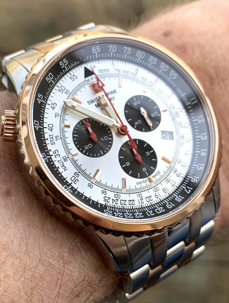 Swiss Alpine Military 7078.9152 chronograph men's watch DEMO