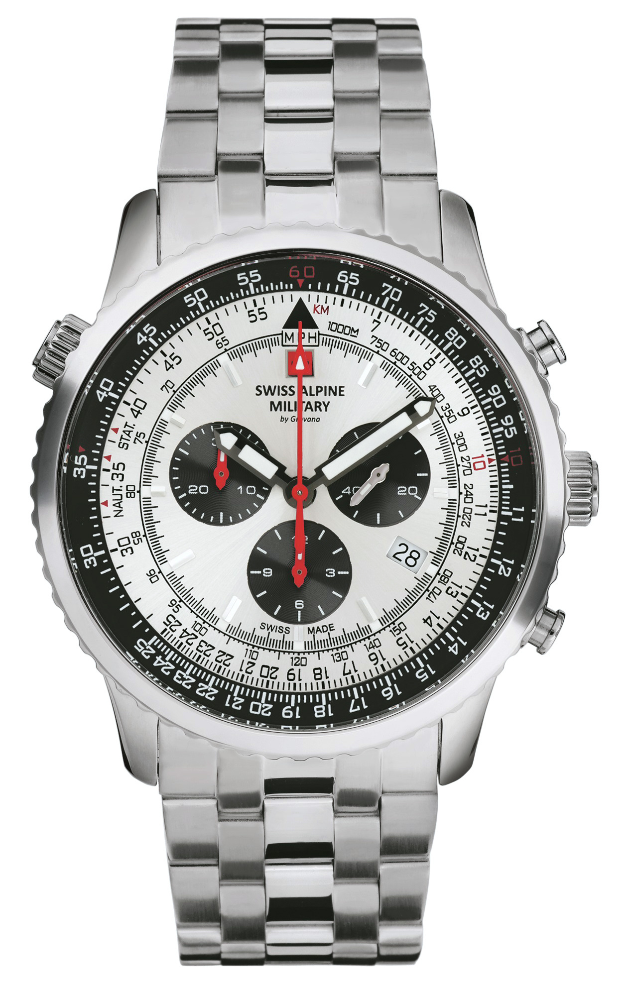 Swiss Alpine Military 7078.9132 chronograph men's watch