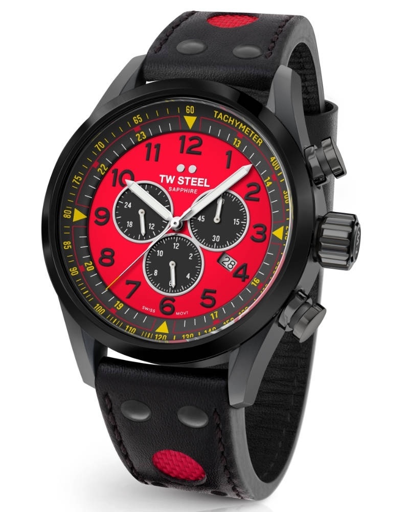 TW Steel Swiss Volante SVS304 TCR Limited Edition chronograph watch ...