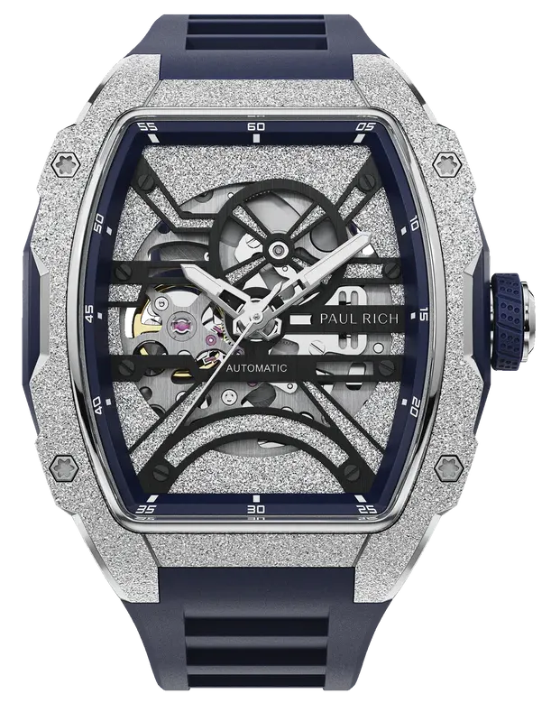 Paul Rich Astro Skeleton Lunar Silver FAS21 automatic watch