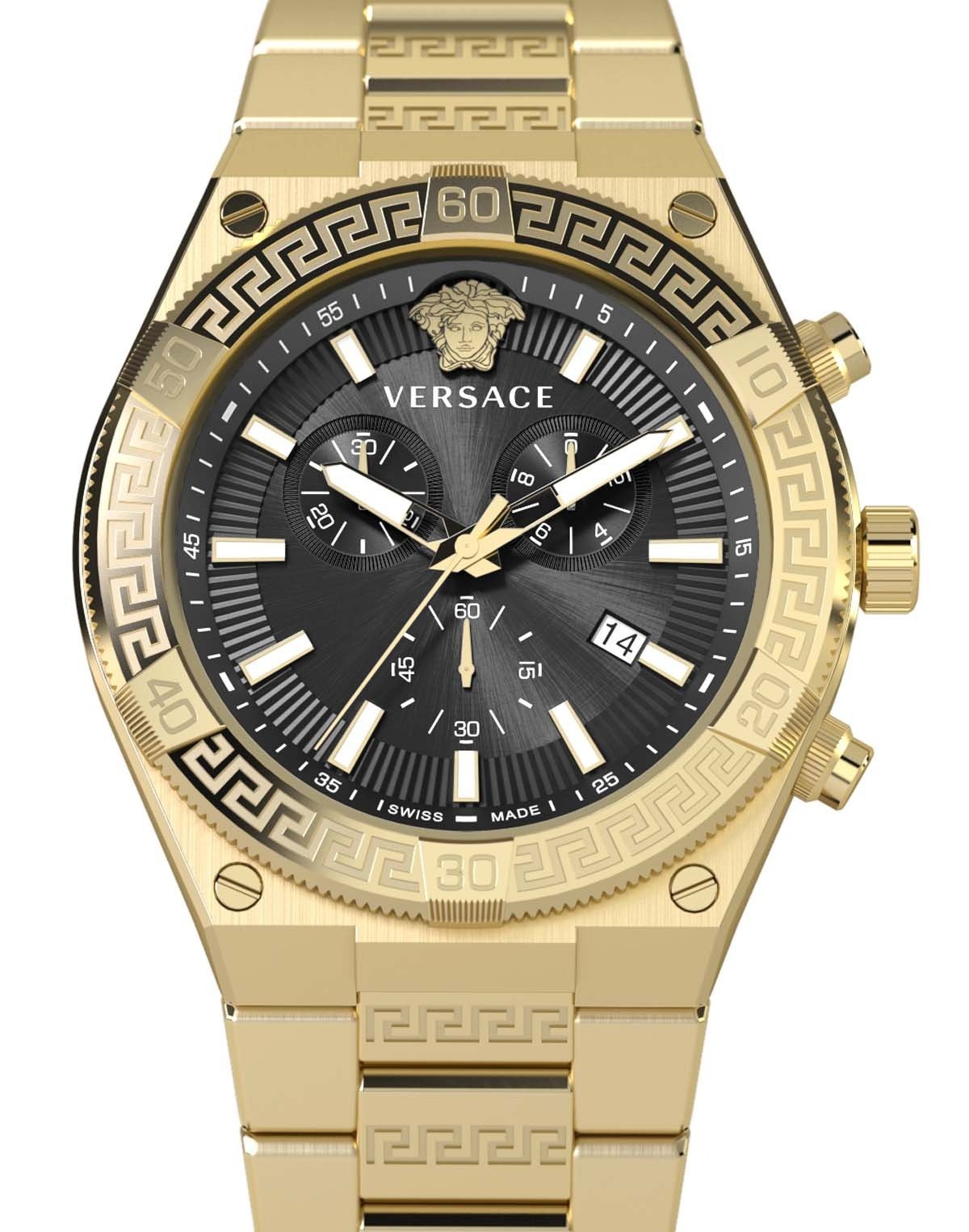 Versace VESO00922 Sporty Greca watch 46 mm