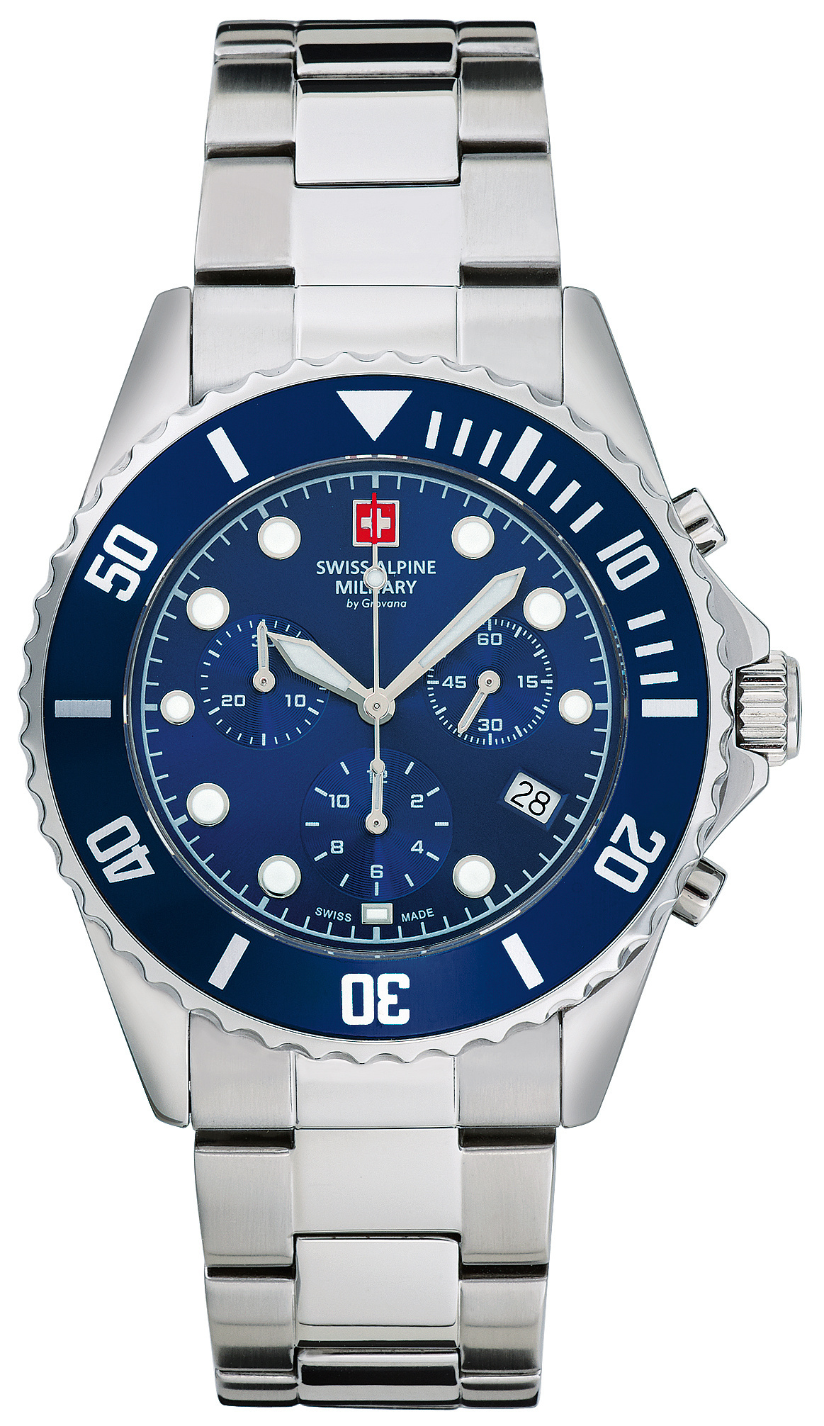 Swiss Alpine Military 7053.9135 Master Diver Chrono watch