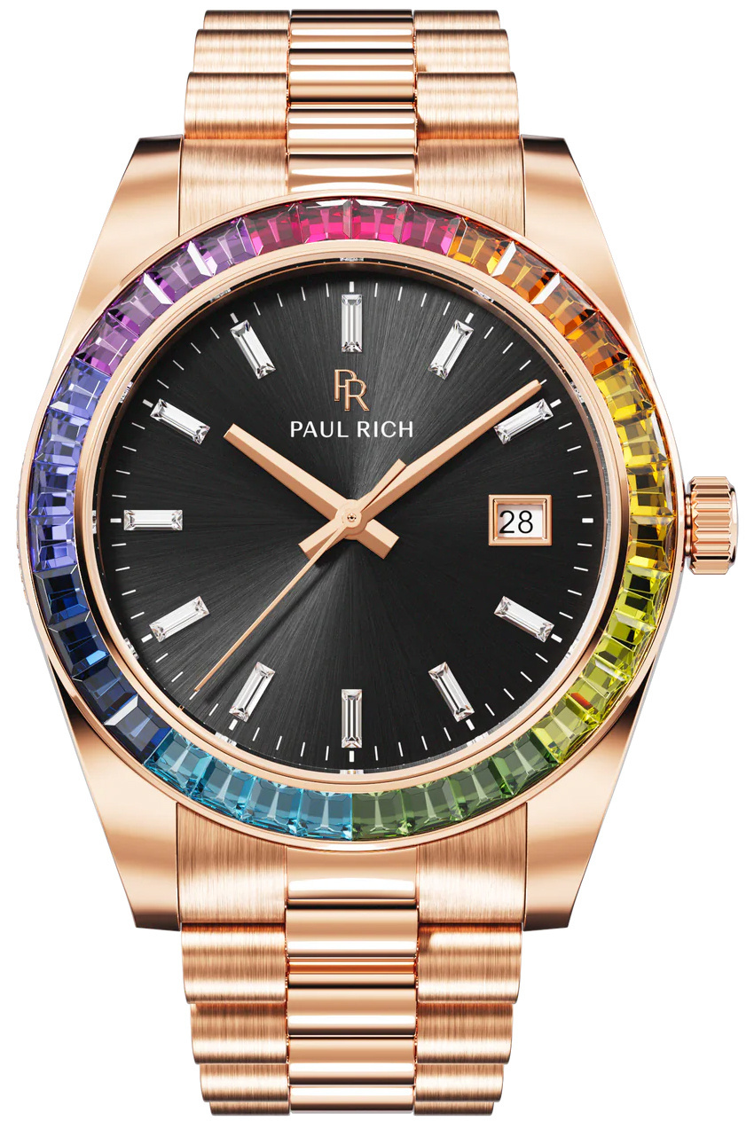 Paul Rich Legacy Rainbow Limited Rose Gold watch