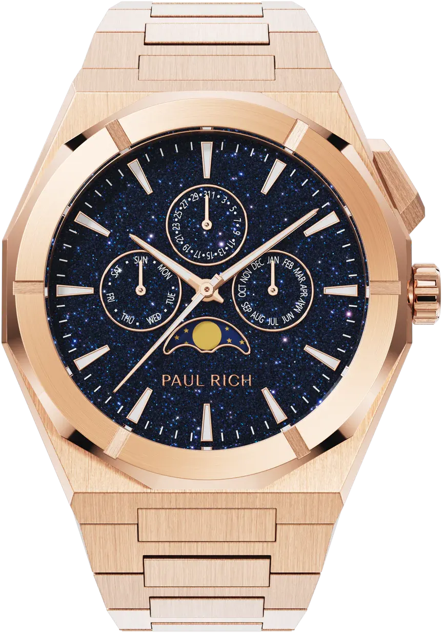 Paul Rich Moonphase Star Dust II Rose Gold MOON04 watch