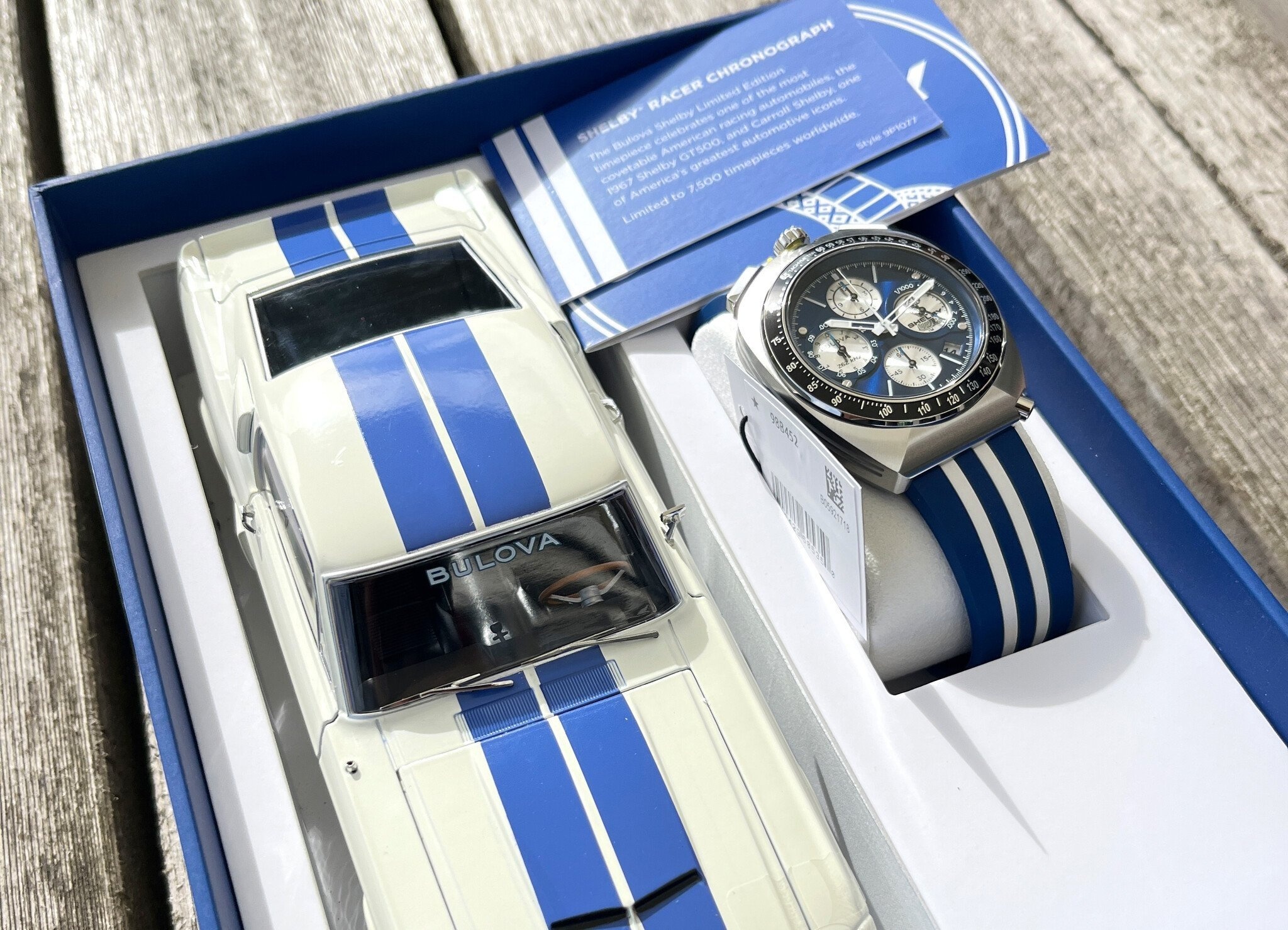 Bulova Shelby Racing watch: tribute to American legend