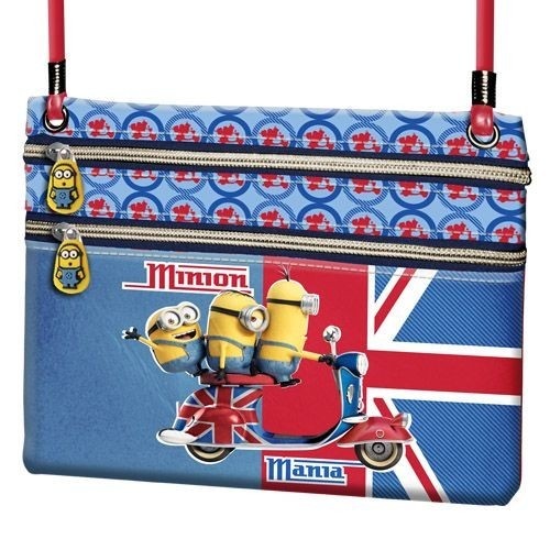 Minions London kleine horizontale tas kopen v.a. €17,50 - Toeter Gadgets
