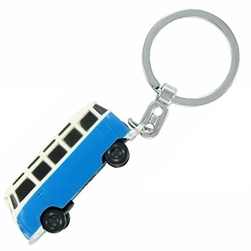 VW T1 Samba bus blauwe sleutelhanger met ledlampje kopen v.a. €8,95 ...