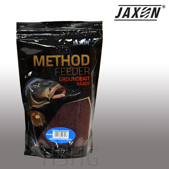 Jaxon Method Feeder Groundbait Ready Bloodworm 750 gram - Hengelsport ...