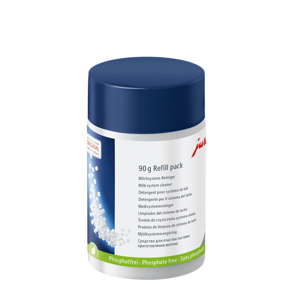 Milk system cleaner (mini tabs) 90 g refillable bottle - Descaler.co.uk