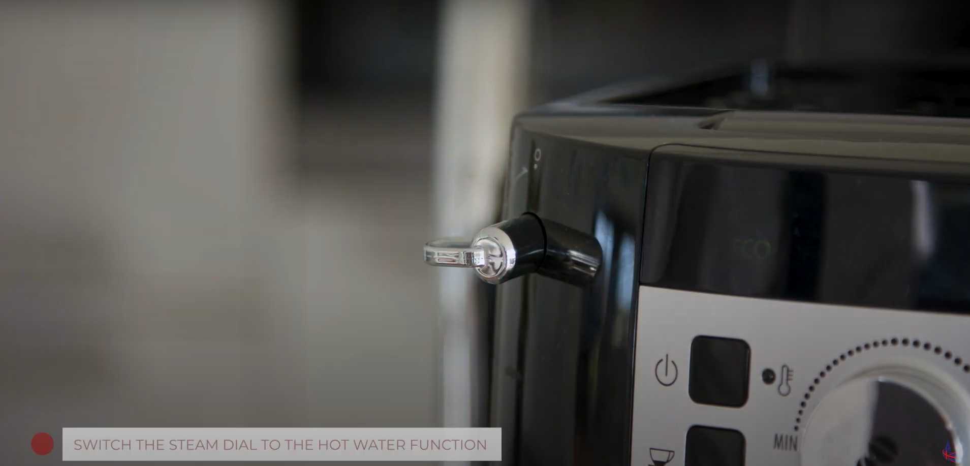 How to - Vent the coffee machine - Descaler.co.uk