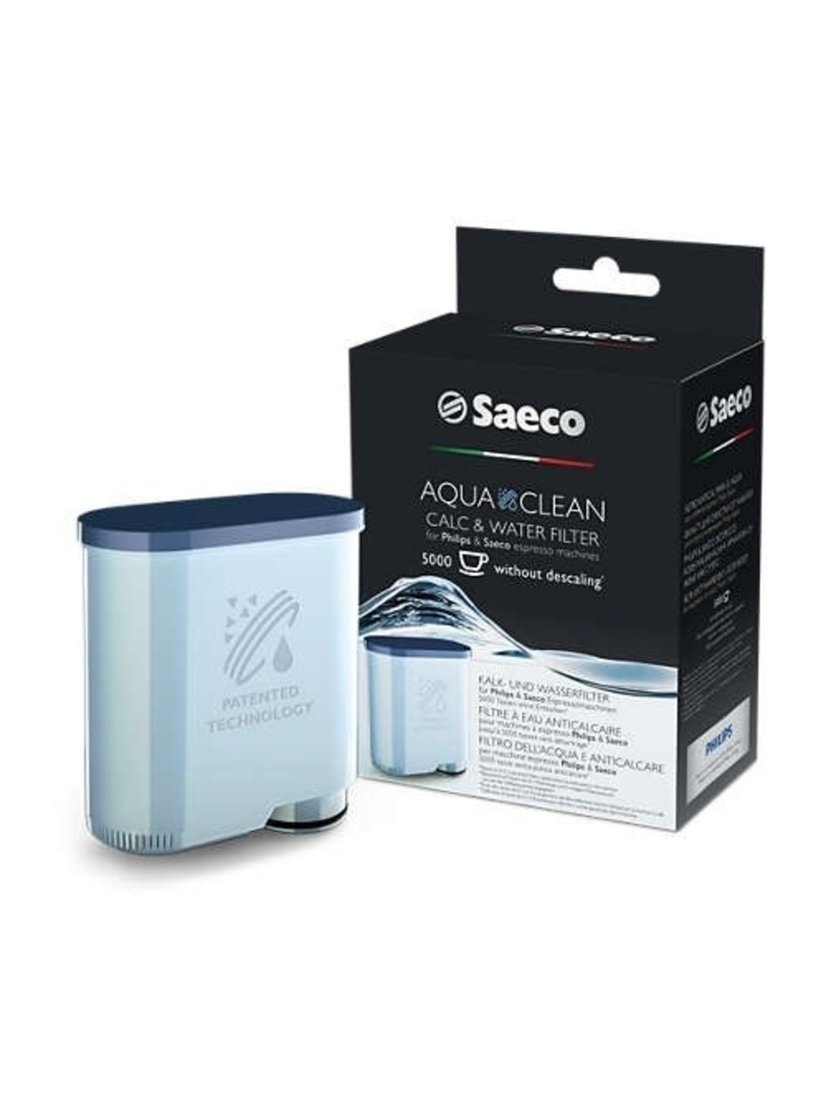 PHILIPS SAECO AquaClean Waterfilter - Eccellente.nl