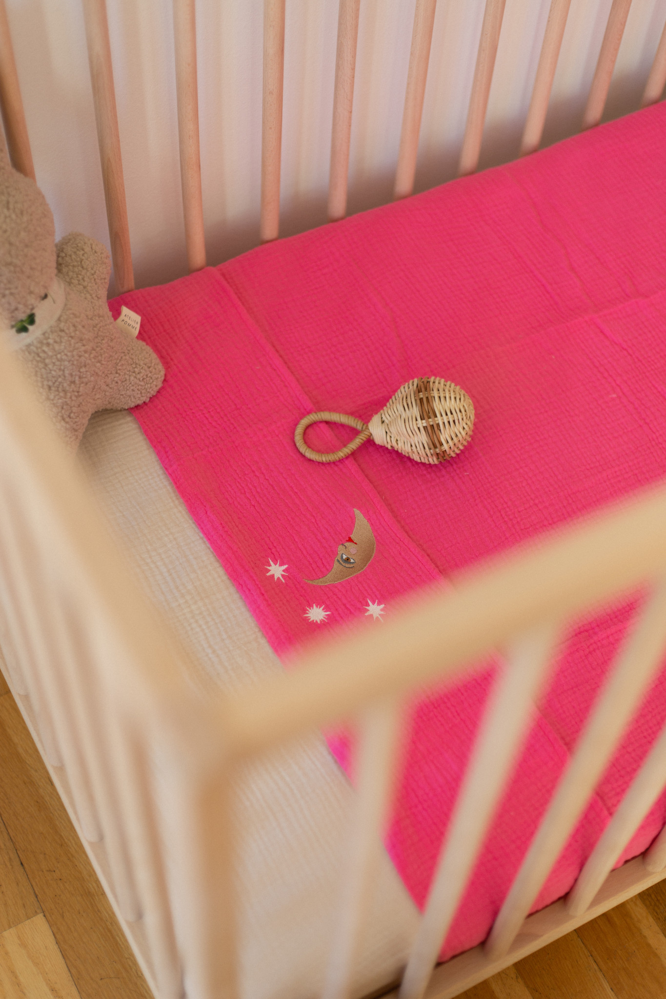 SWEET SHEET COT SWEET AS CANDY - Atelier POMME