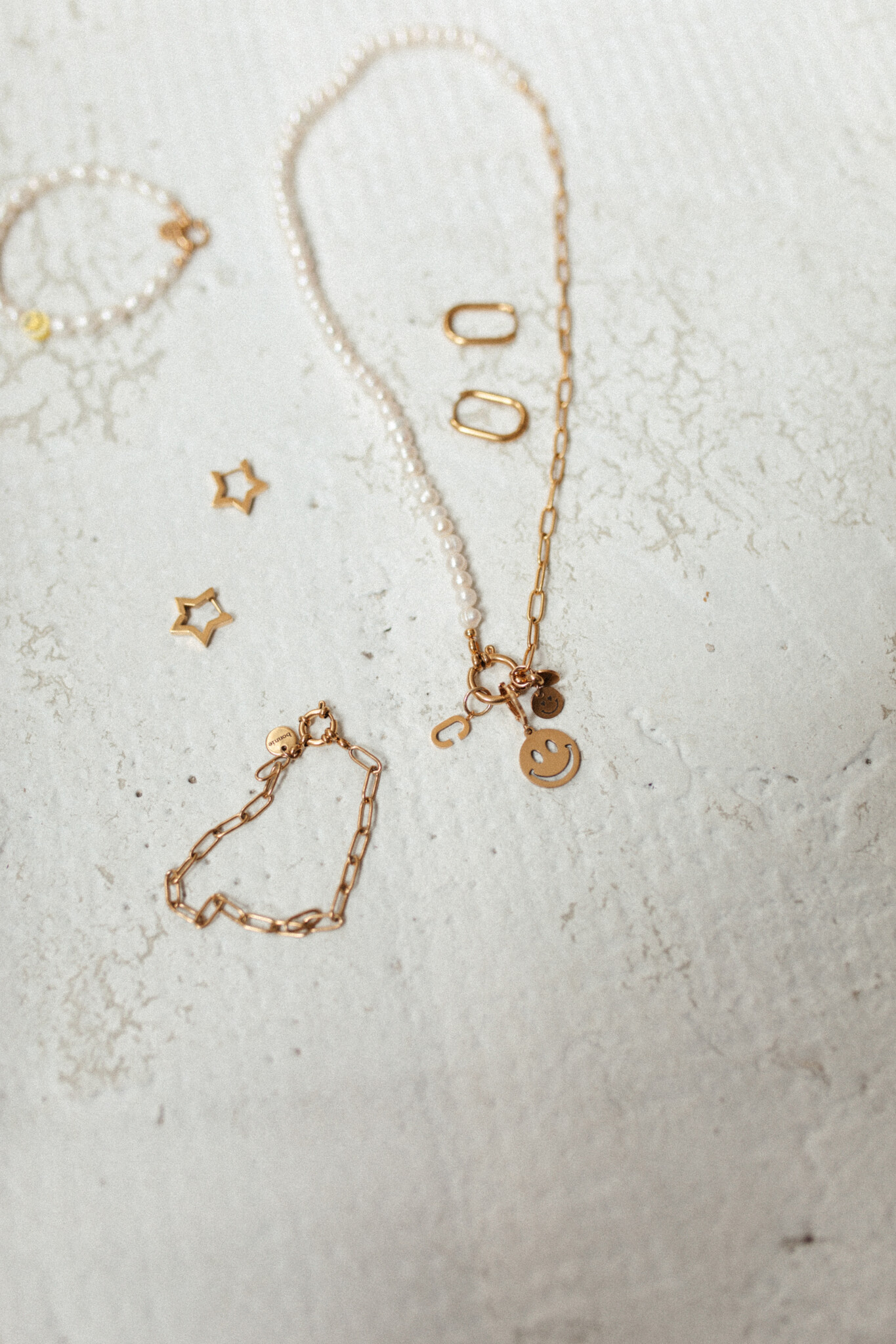SMILEY CLICK GOLD - Atelier POMME