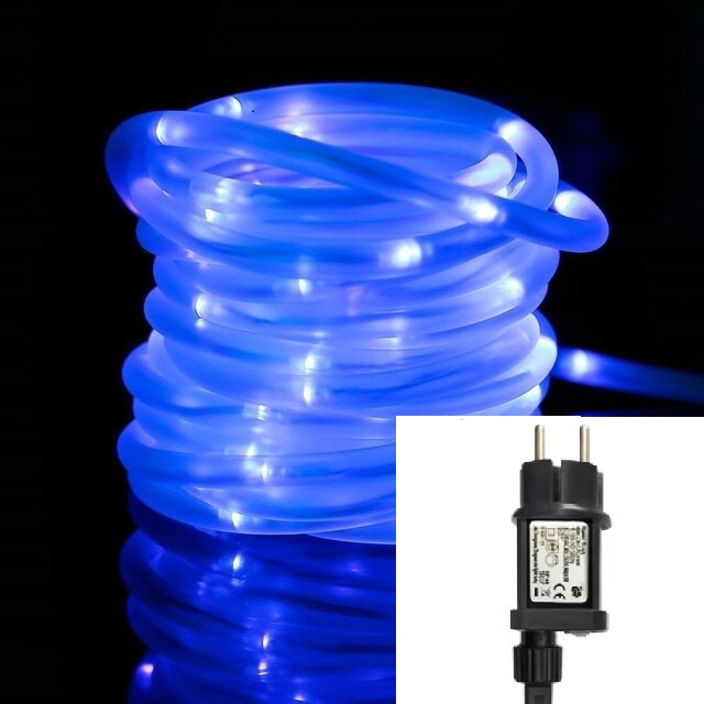 Lichtslang - 30 Meter - 230V Met Stekker - Blauw - Voor buiten - Kerst ...