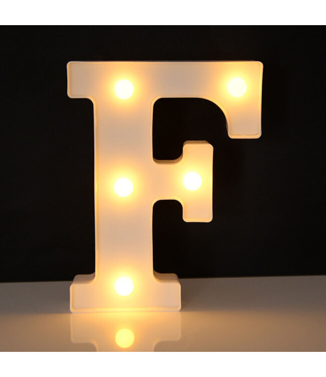 Lichtletters Alfabet | Witte Letters met Licht | Kopen bij Wantohave ...