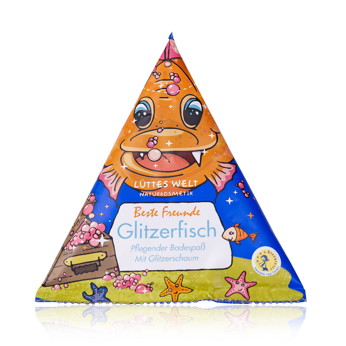 Badeschaum Glitzerfisch - yamatuti.ch