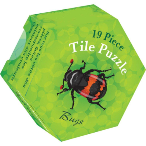 Puzzels, Legpuzzels - mini tegel puzzel Insecten en vlinders assorti, 8 ...