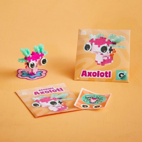 Pet Packet - Axolotl (Pink) - Blik op Hout