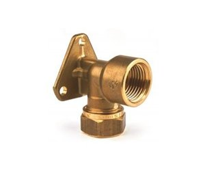 Messing muurplaat 1/2bi x 15mm knel | CVtopper.nl