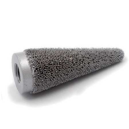 Steel Shot Tapered Cone Ø15x35mm, AH 3/8"x24 thread | NeroForce GmbH