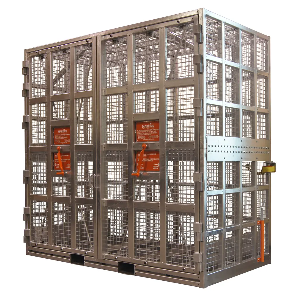 OTR Tyre inflation safety cage 96" OD | NeroForce GmbH