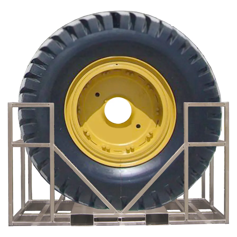 OTR Tyre inflation safety cage 96" OD | NeroForce GmbH