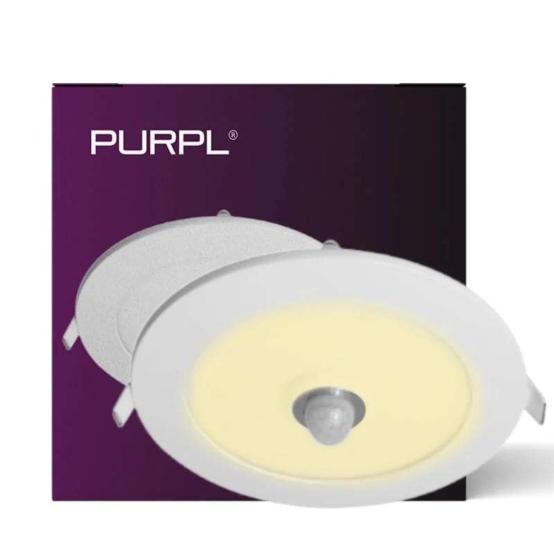 LED Downlight + PIR sensor | 12W | ø170mm | 3000K | Inbouw | Rond - LED24