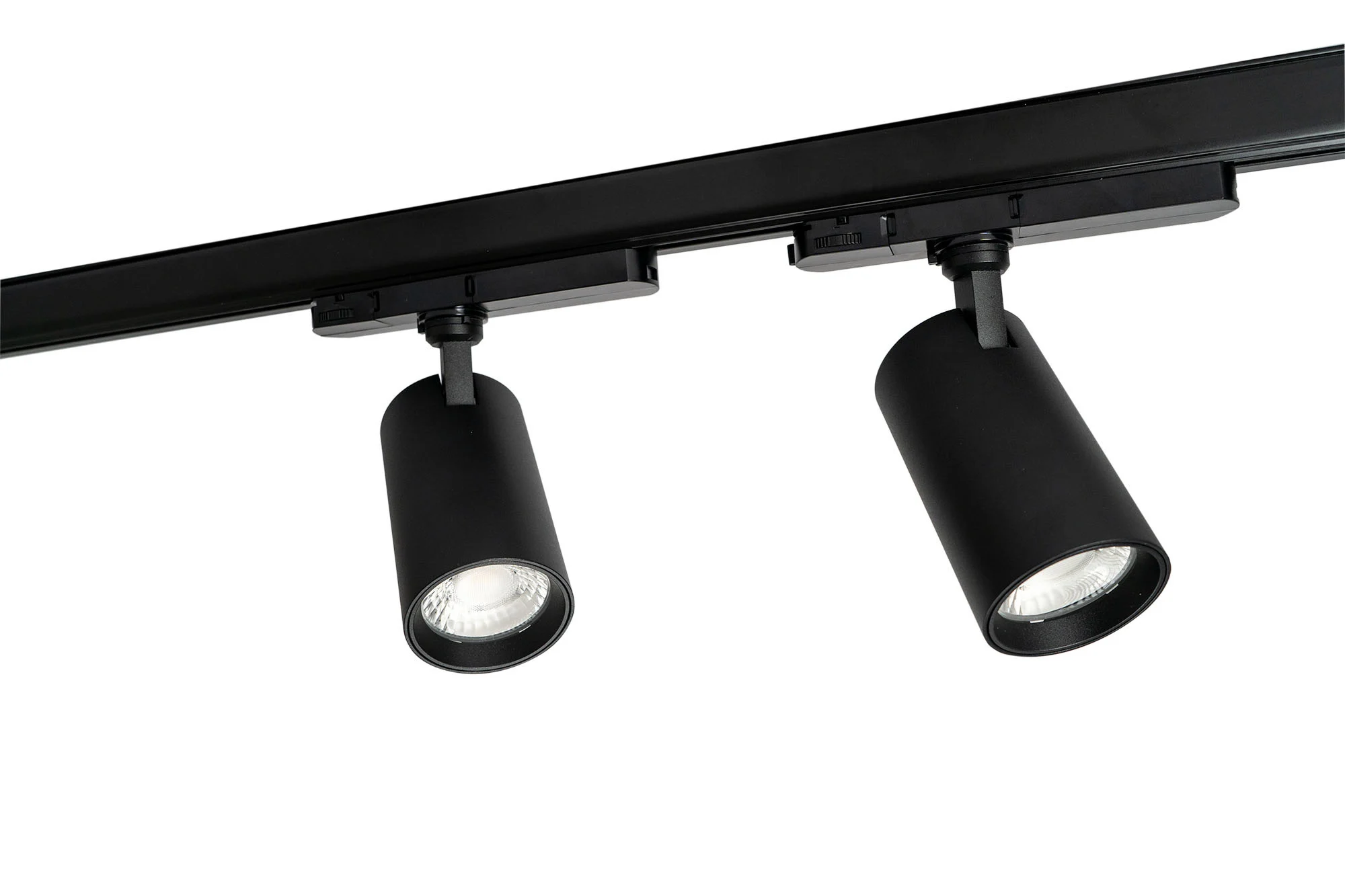 Zwarte Railverlichting Set - 3M LED Railverlichting - 5 Railspots - LED24