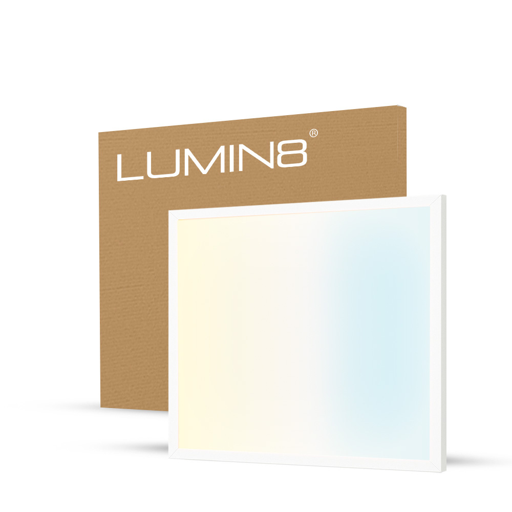 Lumin8 LED Paneel 60x60 | 36W | CCT (2700K-6500K) | 100 lm/W | UGR
