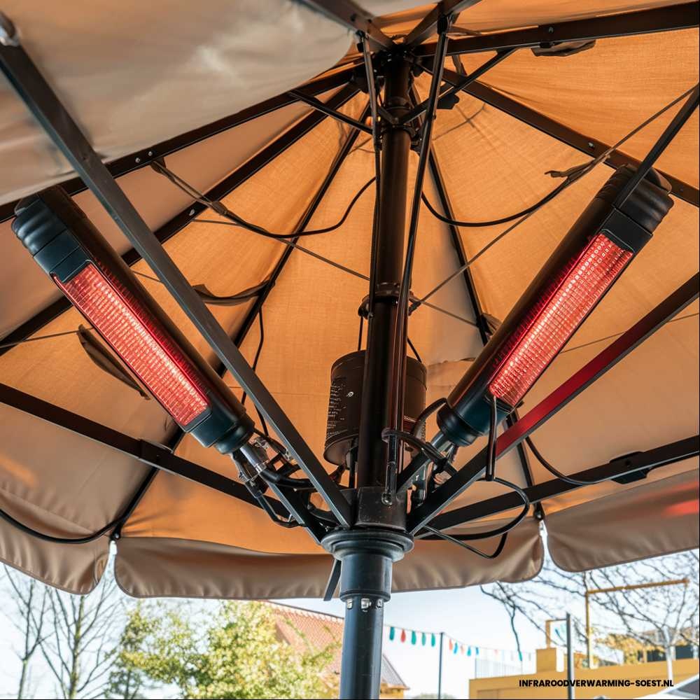 Duurzame infrarood terrasverwarmer voor optimaal comfort buiten ...