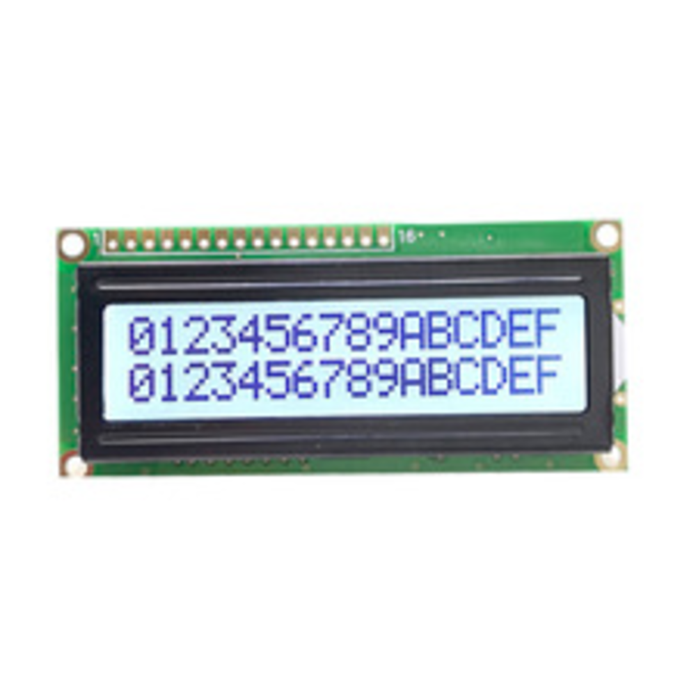 16 X 2 Gray Black LCD Display Ben s Electronics 16-x-2-gray-black-lcd-display-ben-s-electronics