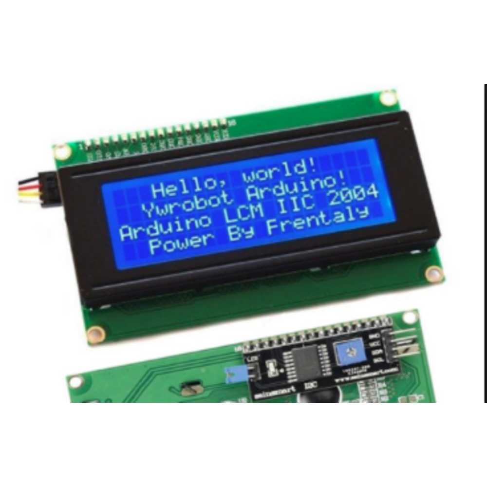 20 X 4 LCD Gemonteerde I2C Adapter Module Ben s Electronics 20-x-4-lcd-gemonteerde-i2c-adapter-module-ben-s-electronics