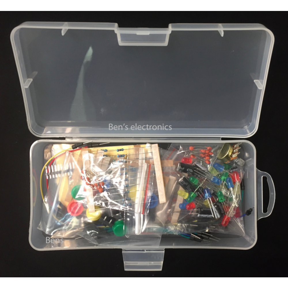 Assortiment componenten set kit - Ben's electronics