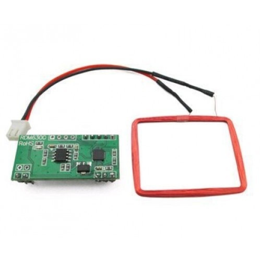 EM4100 RDM-6300 RFID card reader 125 khz - Ben's electronics