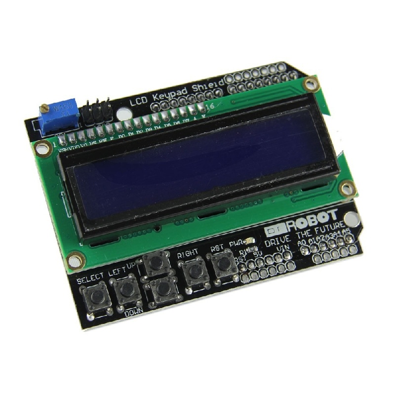 LCD 1602 LCD key pad shield - Ben's electronics