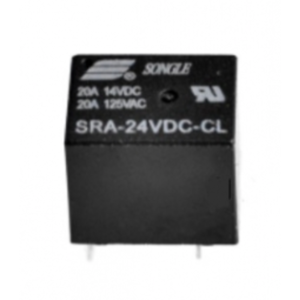 Printrelais 24v DC SRA-24VDC-CL - Ben's electronics