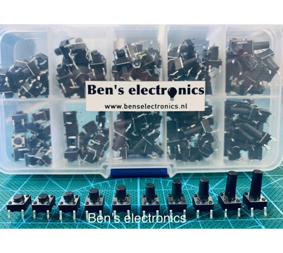 pushbutton breadboard pcb - Ben's electronics