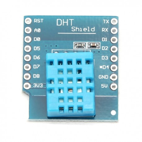 WeMos D1 Mini DHT11 Shield - Ben's electronics