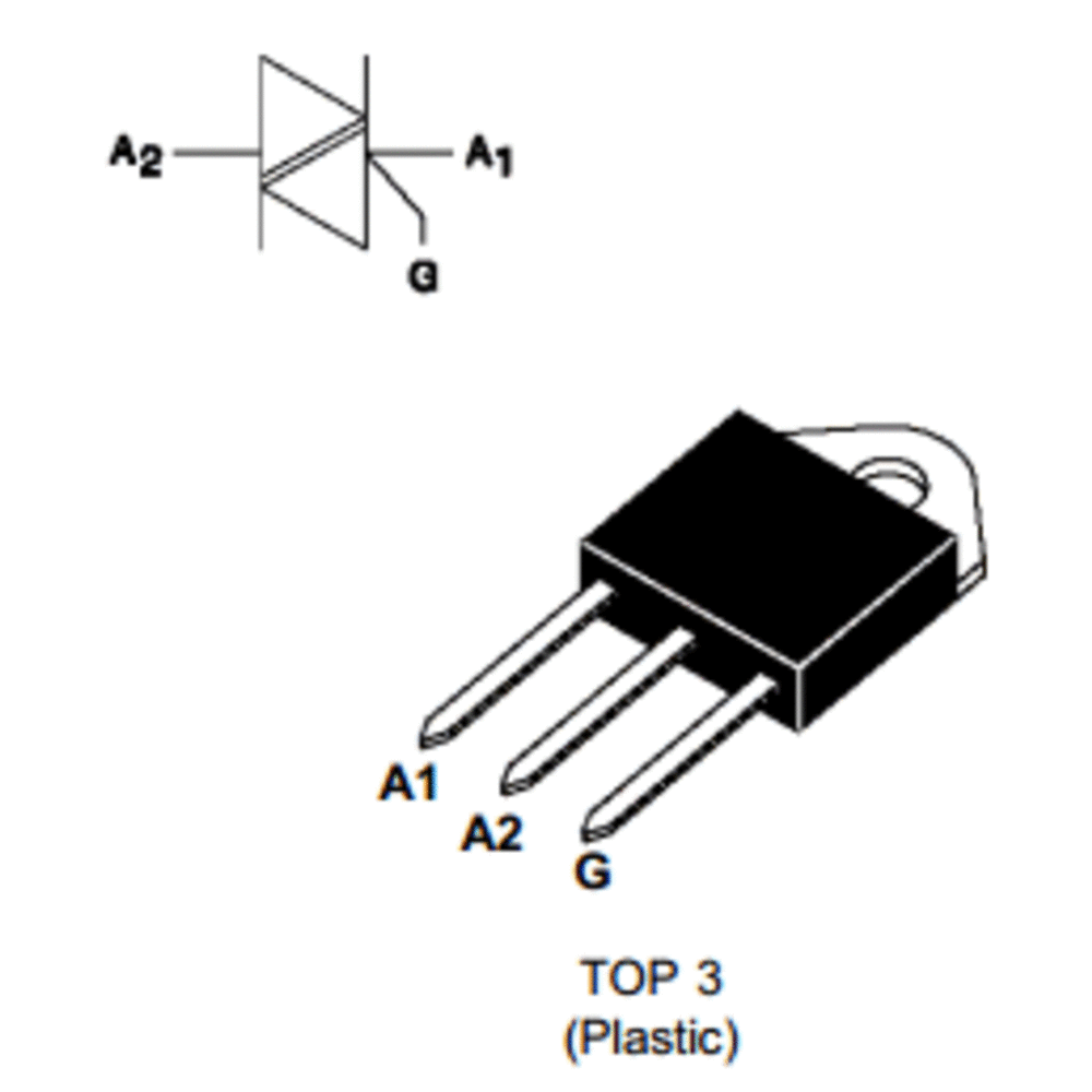 BTA41-800B TRIAC - Ben's electronics