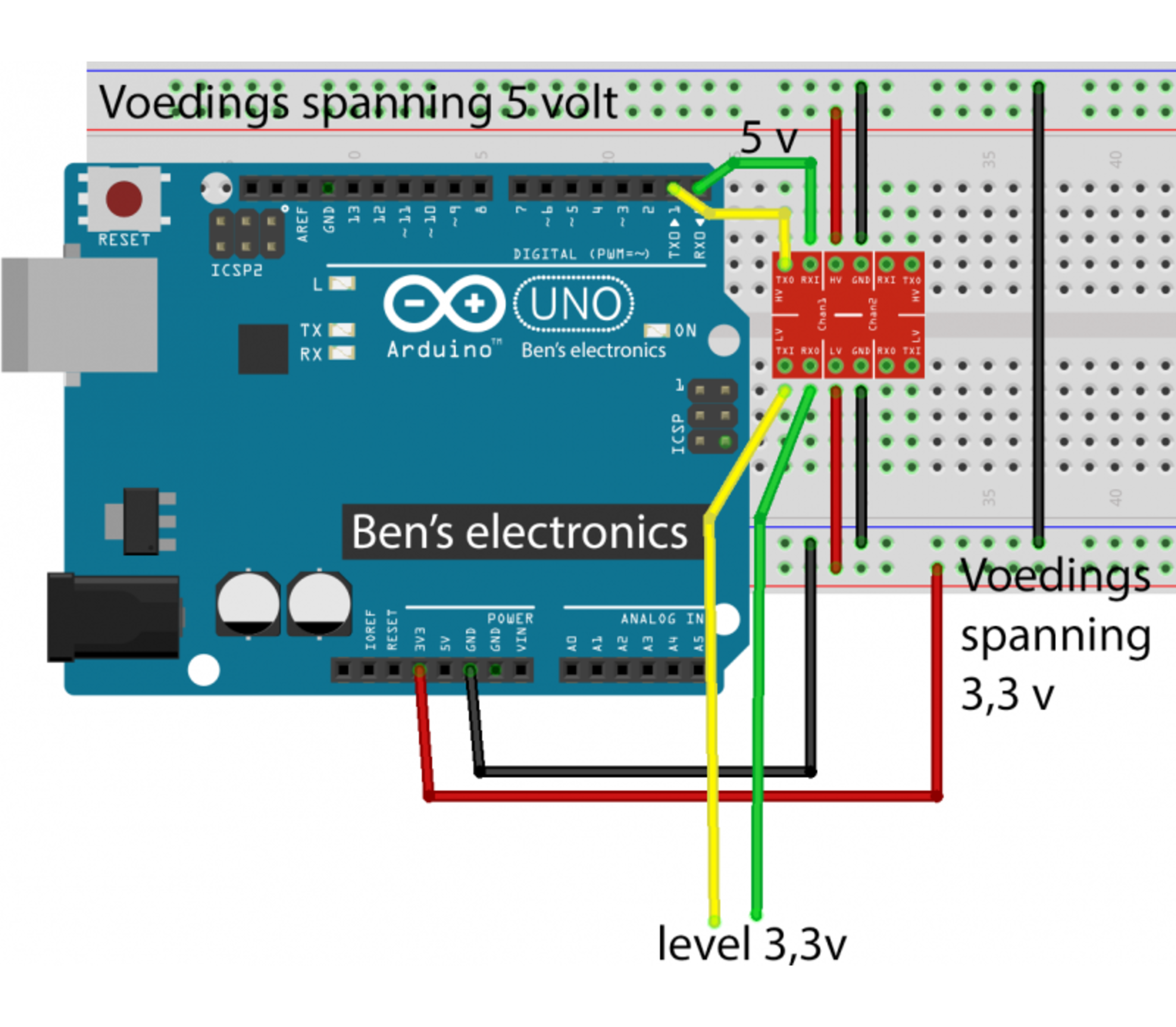 I2C-UART-SPI Logic level converter Bi-Directional - Ben's electronics I2C-UART-SPI Logic level converter Bi-Directional - Ben's electronics
