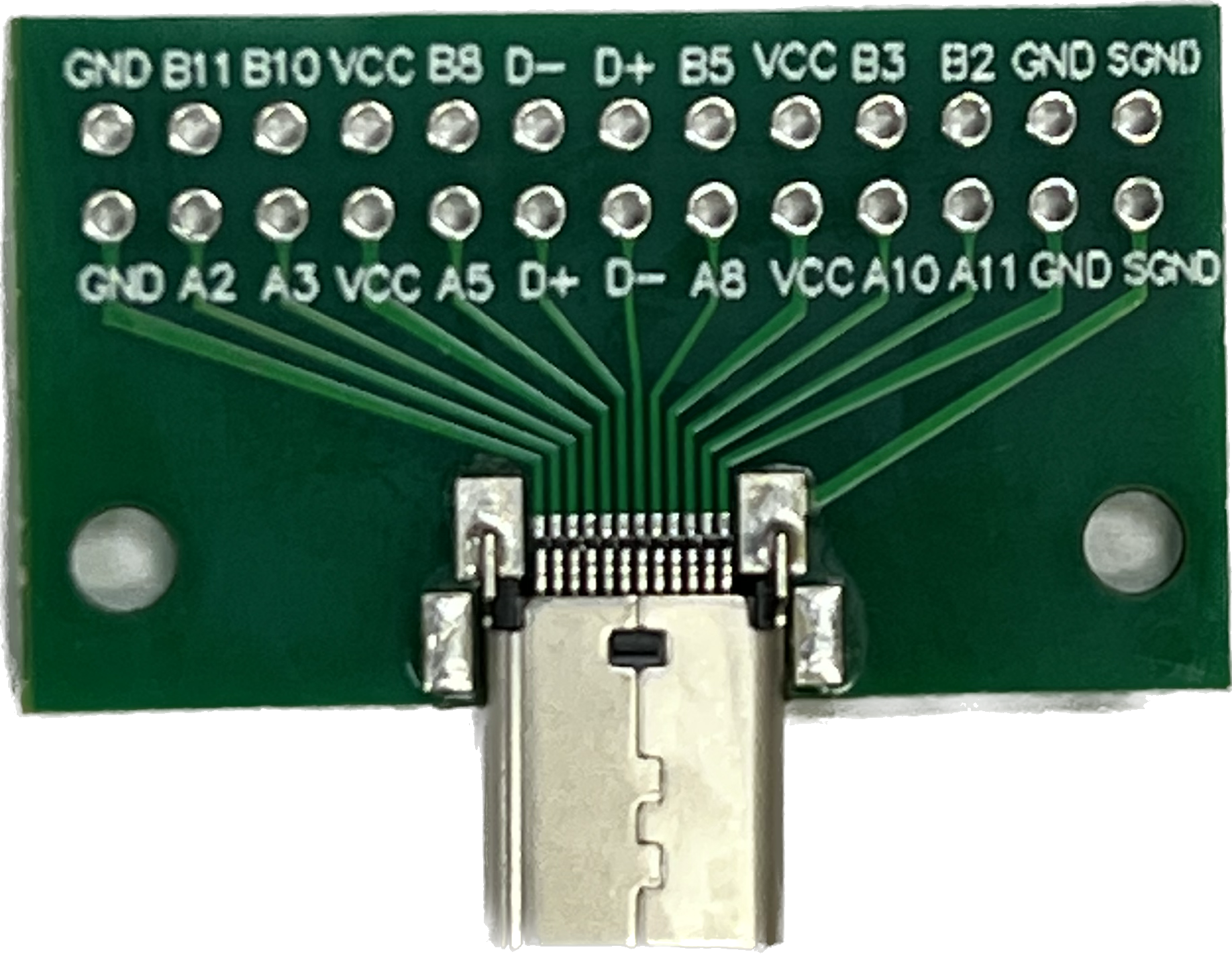 USB-C 3.1 adapter female breakout board - Ben's electronics