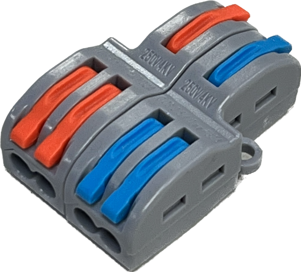 Lasklem spannings verdeler 1-2 - Ben's electronics