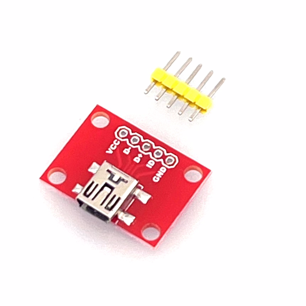 Mini usb board incl. header - Ben's electronics