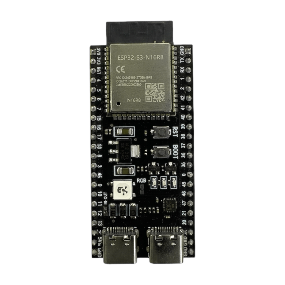 ESP32-S3 N16R8 Dev Board – 16MB Flash, 8MB PSRAM, Dual USB-C - Ben's ...