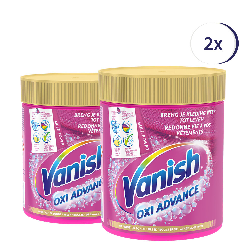 Vanish Vanish Oxi Advance Multi Power Colour Powder 470 gr x2 ...