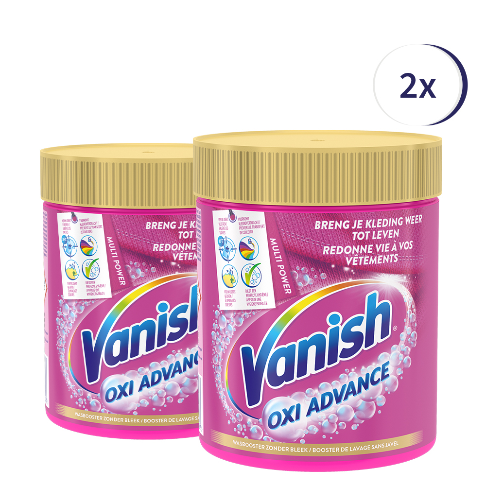 Vanish Vanish Oxi Advance Multi Power Colour Powder 470 gr x2 ...