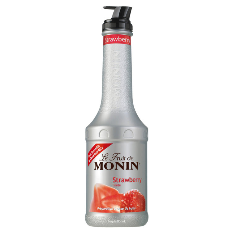 MONIN Strawberry | Aardbei Fruit puree | Sherlocks Place Rotterdam ...